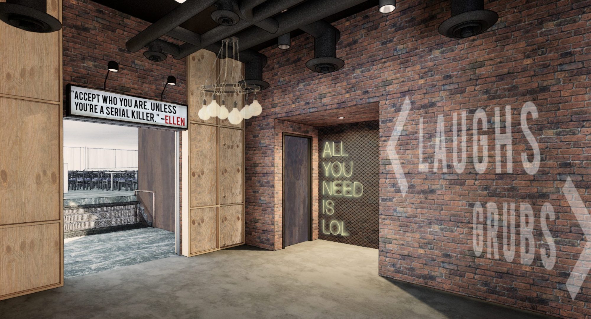 Improv Raleigh Comedy Club - Westgroup Designs